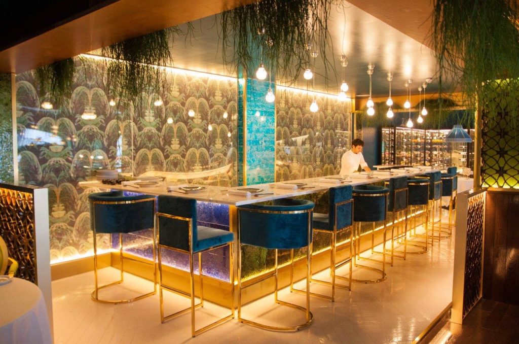 Gourmet Mediterranean cuisine, and stylish sushi bar Restaurante Felix ...