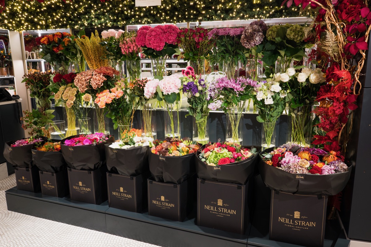 Neill Strain Floral Couture Launches a Brand New Harrods Boutique - The ...